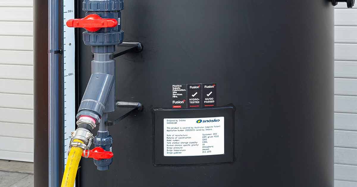 Sodium Hypochlorite Storage for an Australian Water Treatment Plant ...